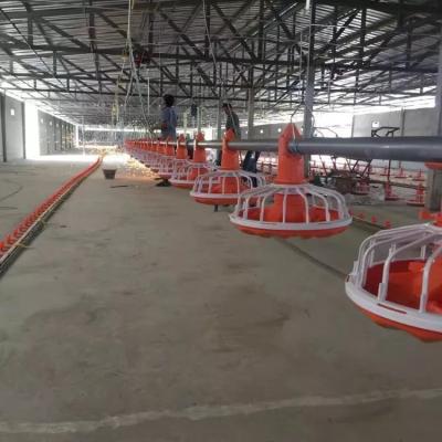 China Farms 380v 0.75kw Broiler Feeding System For Chicken Farming for sale
