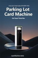 China GCC Certified Smart Exit Ticket Station - Arabic/English Bilingual Display | MADA & Contactless Payment | Heat-Resistant (60°C) | Realpark RP-EXIT-TS02 for sale