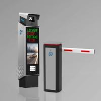 China LPR Solution Parking Barrier Gate With 24V DC Brushless Motor for sale