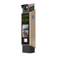 China LPR Parking Controller With 6mm Fixed Focus Lens 5mp Camera parking System for sale