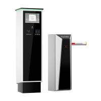 China NFC Card Reader Parking Ticket Kiosk LPR Automated Parking Ticket System for sale