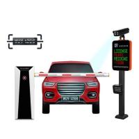 China LPR Parking Dispenser with LED Screen 5mp Camera Parking System Machine for sale
