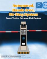 China LPR Parking Controller with 0.9s High Speed Barrier Gate and 5mp LPR Camera for sale