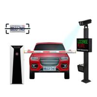 China LPR Parking Dispenser  With LED Display 6mm Camera For Parking Automation Solution for sale
