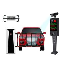 China LPR Parking Controller With 345mp License Plate Recognition Camera System for sale
