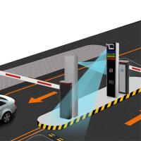 China Digital License Plate Reader with LED and 5MP LPR Camera for Parking System for sale