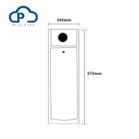 China RFID Automatic Parking Barrier Gate LPR Parking Garage Barrier Gate for sale