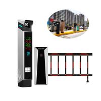 China Car License Plate Detection ANPR Solution With QR Code Ticket Machine for sale