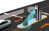 China License Plate Recognition Parking System with 5MP LPR Camera and Barrier Gate for sale
