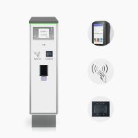 China Parking Ticket Kiosk with NFC Card Reader QR Code 10.1-inch Exit Ticket Machine for sale