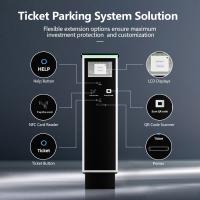 China Parking Ticket Kiosk with NFC Card Reader QR Code 10.1-inch Exit Ticket Machine for sale