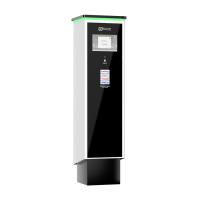China Colour LCD Parking Ticket Kiosk Indonesia Parking Lot Ticketing System for sale