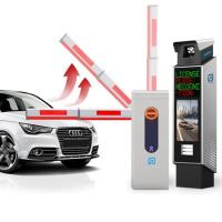 China Straight Boom Smart Barrier Gate LPR Parking Lot Barricade Gates for sale