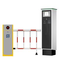 China Multilingual Smart Parking Solution QR Code And NFC Parking Ticket Kiosk for sale