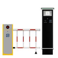 China NFC Card Parking Management Kiosk LPR Automatic Parking Ticket Machine for sale