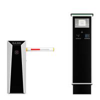 China Smart Floor Standing Parking Ticket Kiosk With Color / Logo Customization for sale