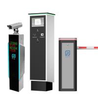 China Modular Parking Lot Kiosk with Thermal Ticket Printer Easy Entry Ticket Support and Maintenance for sale