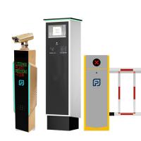 China Multilingual Smart Parking Solution QR Code And NFC Parking Ticket Kiosk for sale