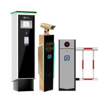 China Outdoor Indoor Automated Parking Ticket System LPR Parking Solution for sale