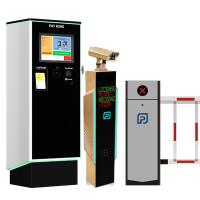 China Banknotes Parking Kiosk Machine LPR Pay Machine Parking System for sale