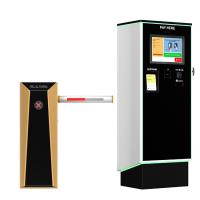China Banknotes Parking Kiosk Machine LPR Pay Machine Parking System for sale