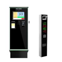 China Smart Ticket Parking Payment System Auto Pay Station with 19.1-inch Touch LCD for sale