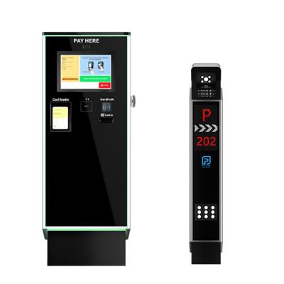 China Quiosco de Pago de Estacionamiento con Pantalla LCD Personalizada de 10.1 Pulgadas Dispensador Automático de Boletos Sistema de Gestión de Estacionamiento con Carcasa de Acero for sale