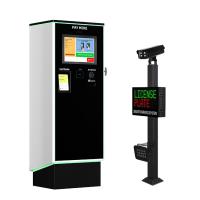 China LPR Parking Payment Kiosk Touchscreen Car Park Payment Machine for sale