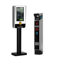 China 21.5-inch LCD Touchscreen Quick Exit Payment Kiosk for Easy Parking Fee Transactions in LPR Systems for sale