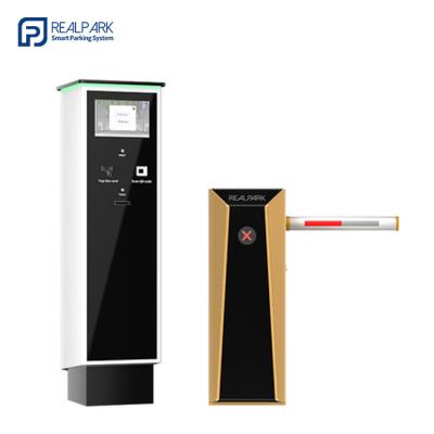 China QR Code Parking Ticket Kiosk Touchscreen Parking Ticket Dispenser for sale