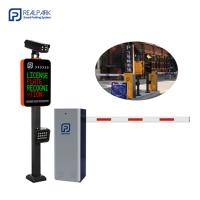 China Parking Lot Management System with 4 Lines LED Display LPR Machine for sale