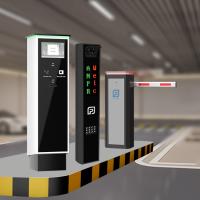 China 5MP Camera LPR Parking System For Vehicle , LPR Parking Machine With LED Display 304*152mm for sale
