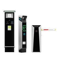 China GCC Certified Smart Exit Ticket Station - Arabic/English Bilingual Display | MADA & Contactless Payment | Heat-Resistant (60°C) | Realpark RP-EXIT-TS02 for sale