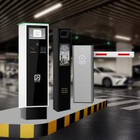 China High-Efficiency Parking Payment  Featuring 10.1 Custom LCD Screen, Automatic Ticket Dispenser  Robust Steel Housing Integrated Parking Management System for sale