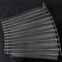 China Polishing Chain Link Spiral Wire Mesh Conveyor Belt For Food Transport for sale
