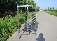 China Customized Size Stainless Steel Bakery Racking Trolley For Dehydrator And Drying for sale
