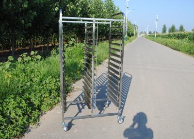 China Customized Size Stainless Steel Bakery Racking Trolley For Dehydrator And Drying for sale