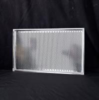 China Perforated Stainless Steel Cooling Tray Plain Weave Customizable Height 2.0mm 2.5mm 3mm for sale