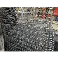 China Pizza Oven 304 Stainless Steel Wire Mesh Conveyor Belt For Baking for sale