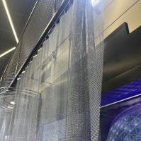 China Aluminum Stainless Steel Ring Mesh Curtain For Decoration Chain Mesh Curtain for sale