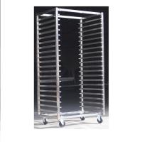 China Stainless Steel Aluminum Steel 20 Layers Rack Bakery Tray Rack Trolley 40x60 for sale