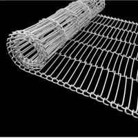 China Food Grade Stainless Steel Standard  Ladder Enrober Metal Conveyor Belt  For Food Industry for sale