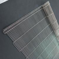 China Customized Size Metal Wire Mesh Ladder Conveyor Belt Polishing for sale