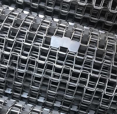 China Stainless Steel Wire Mesh Conveyor Belt With Chain For Chocolate for sale
