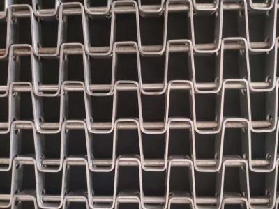 China Great Wall Stainless Steel Horseshoe Wire Conveyor Belt  For Spiral Conveying for sale