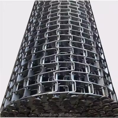 China 304 Long Service Life Honeycomb Belt Conveyor Stainless Steel Great Wall Mesh Conveyor Belt for sale