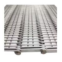 China Industrial Eye Link Conveyor Belt For Food Quick Freezing Drying Equipment for sale
