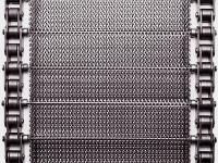 China Honeycomb Eye Link Chain Plate Compound Balanced Weave Belt For Fiber Products for sale