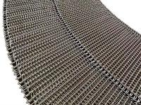 China Flexible Rod Conveyor Belts For Turn Curve Transfer 50KG 100KG Load Bearing for sale