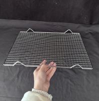 China 600*400cm Metal Stainless Steel Baking Trays For Oven Barbecue for sale